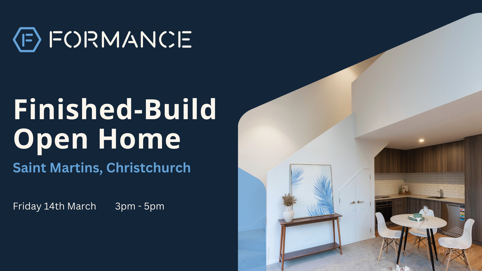Formance Finished Build Open Home in Christchurch