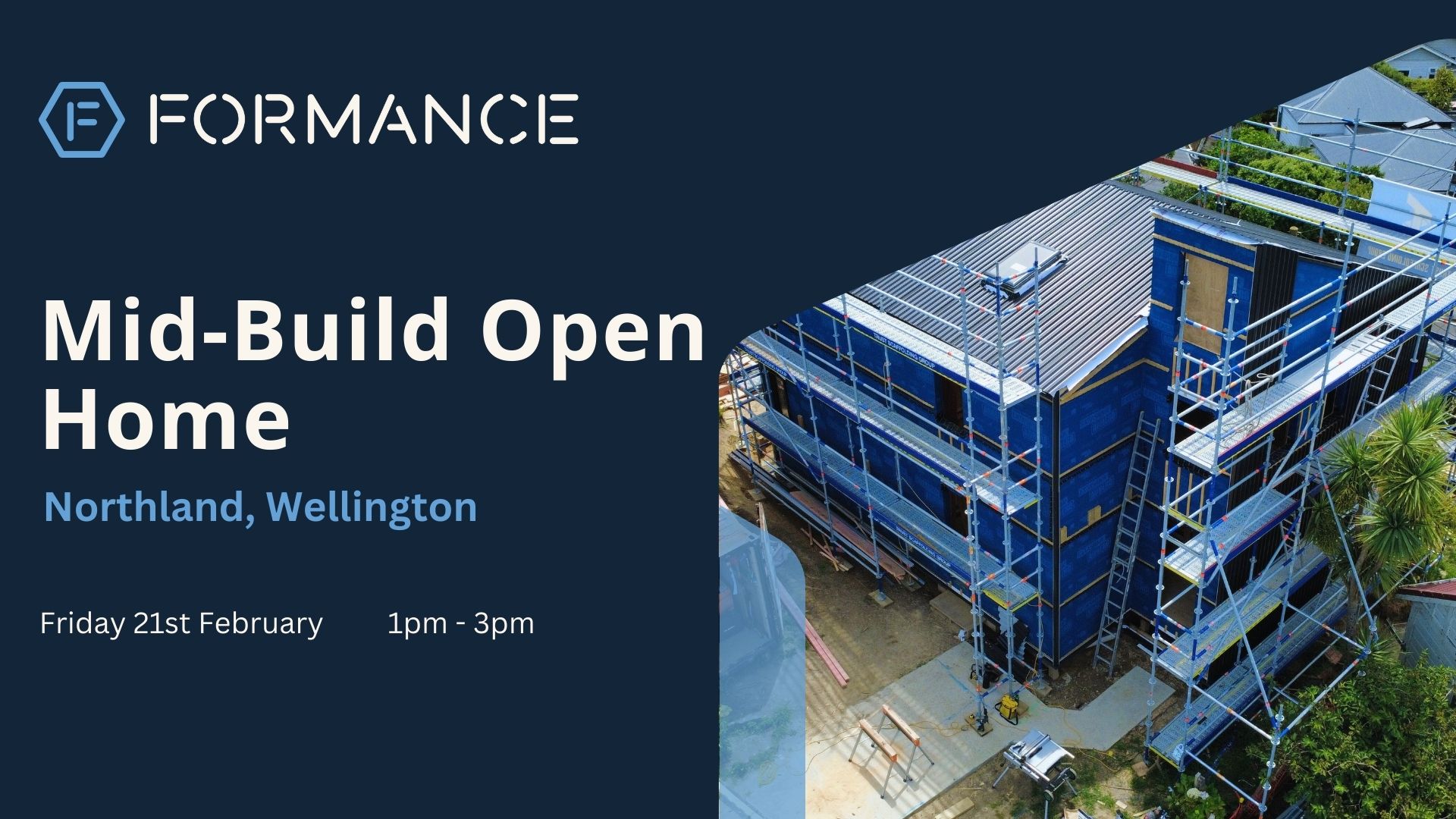 Formance Mid Build Open Home in Wellington
