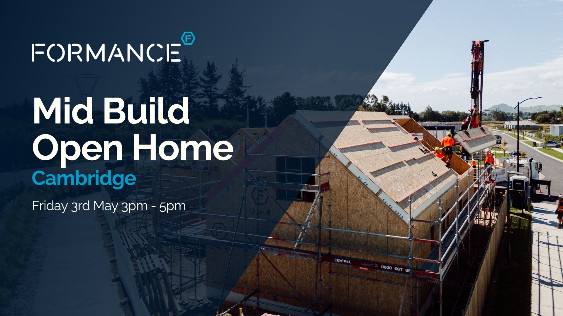 Formance Mid Build Open Home in Cambridge