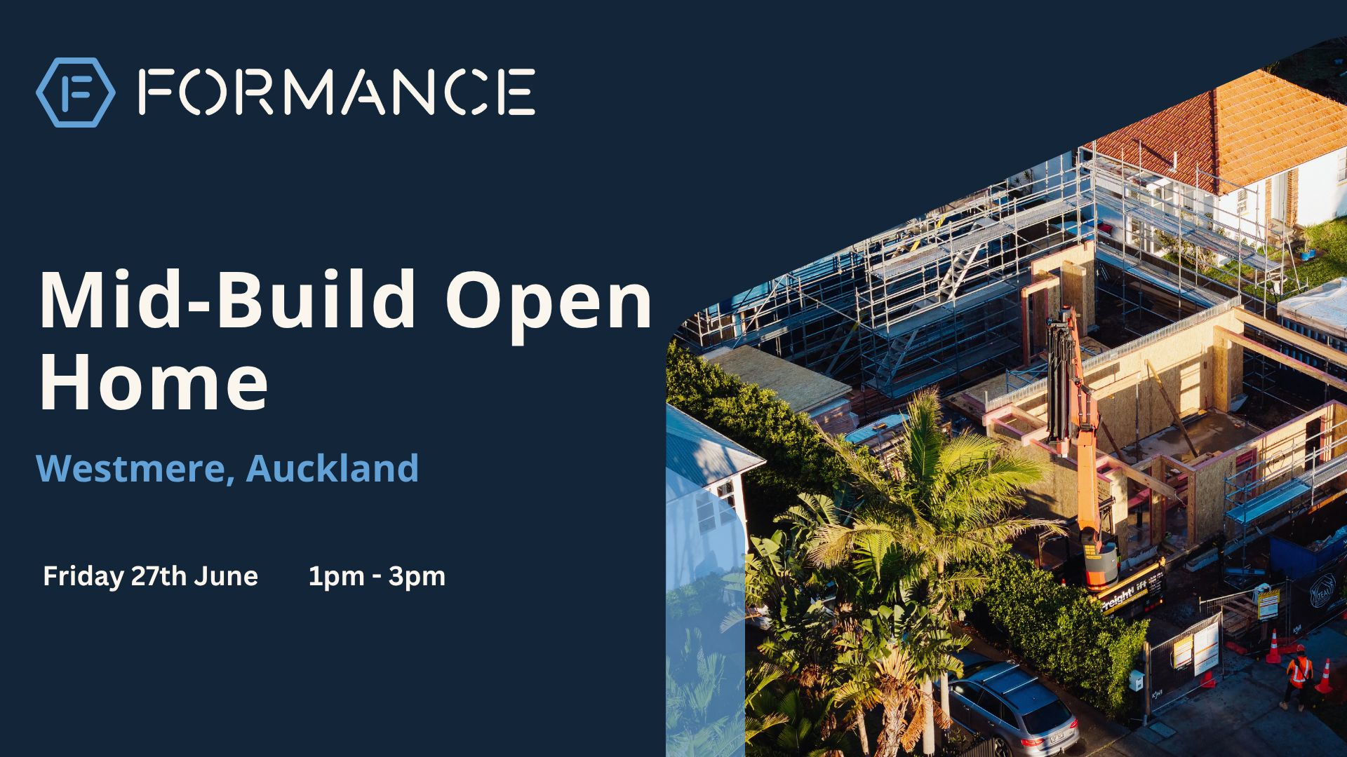Formance Mid Build Open Home in Auckland