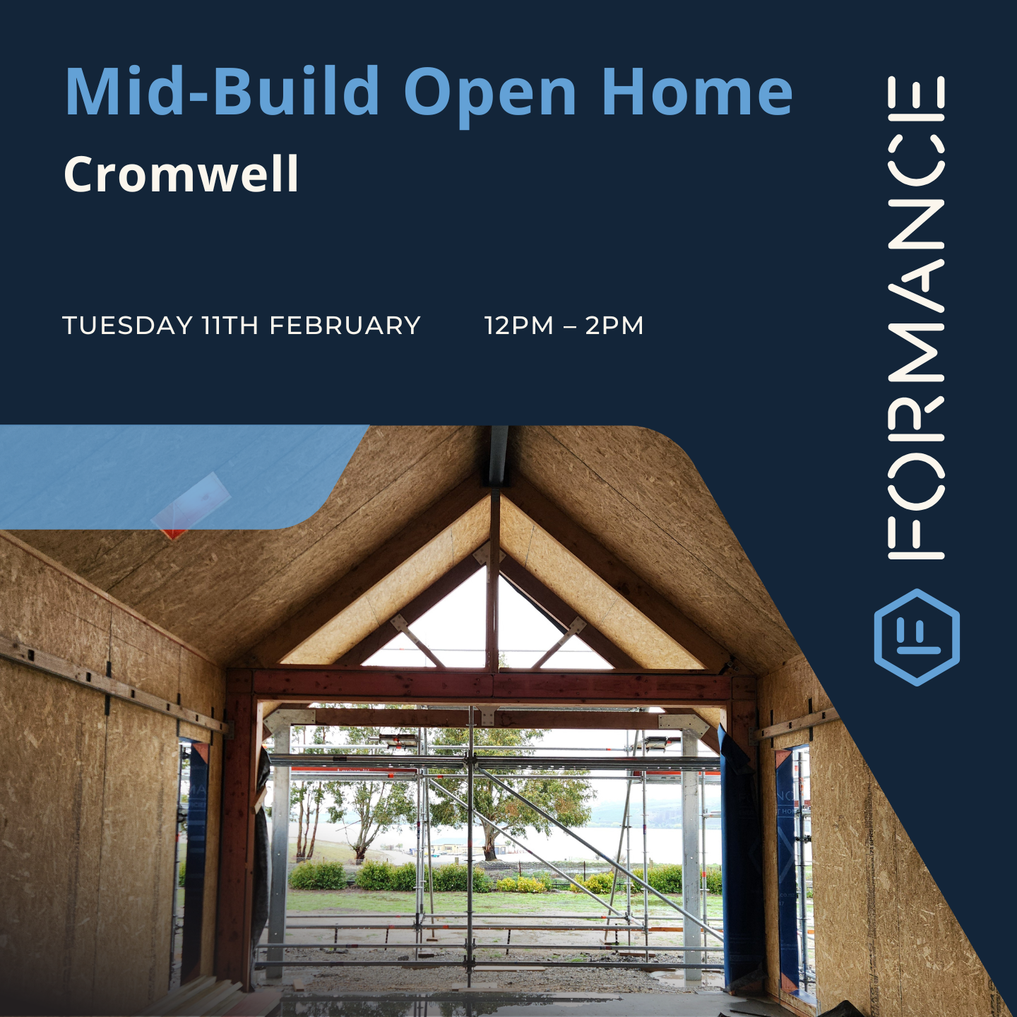 Formance Mid Build Open Home in Cromwell