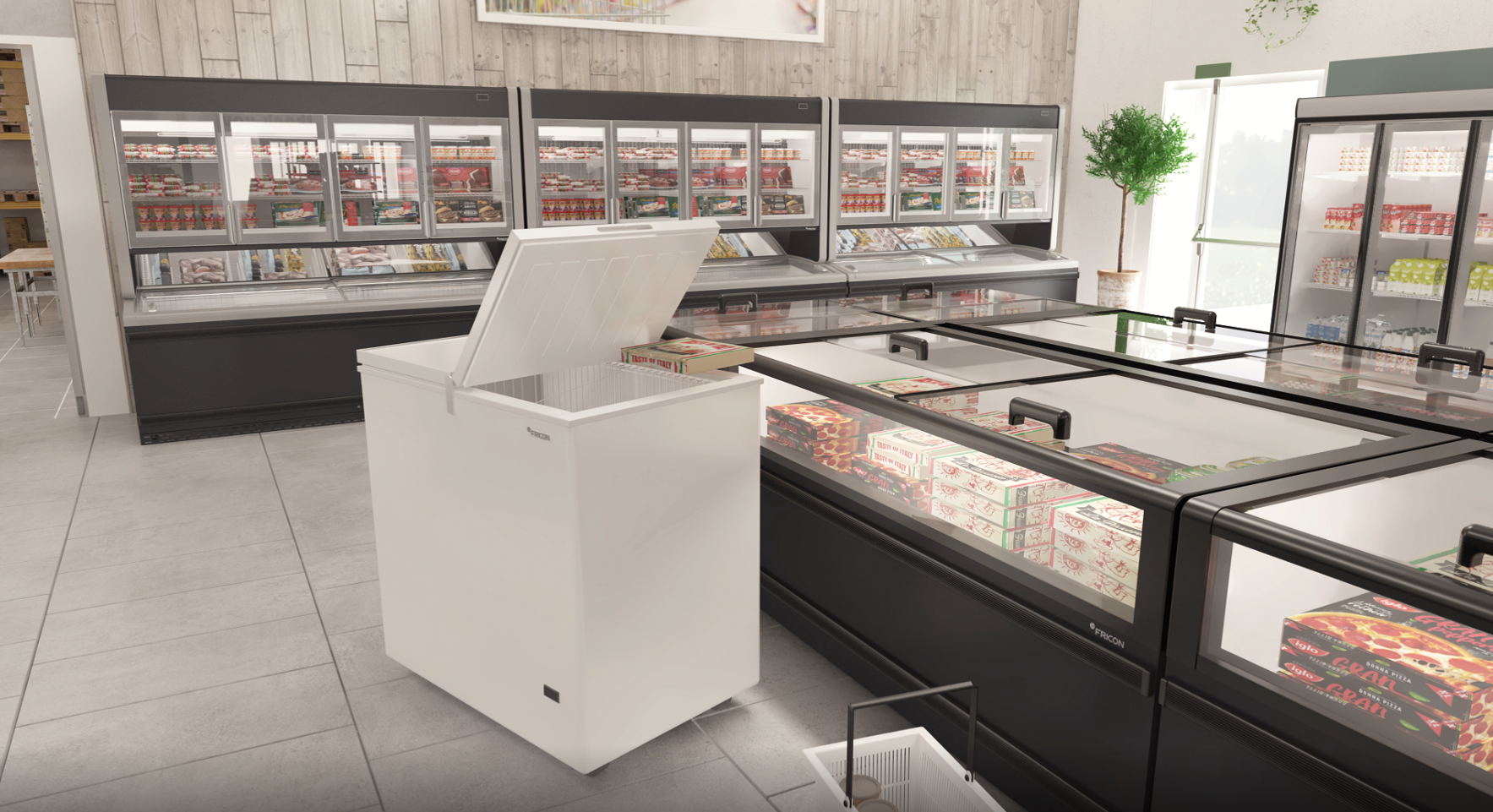 Refrigeration System For E-commerce | FRICON