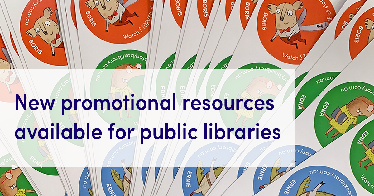 Download promotional resources for public libraries
