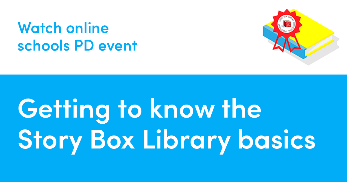 Register for our educators free online PD event here