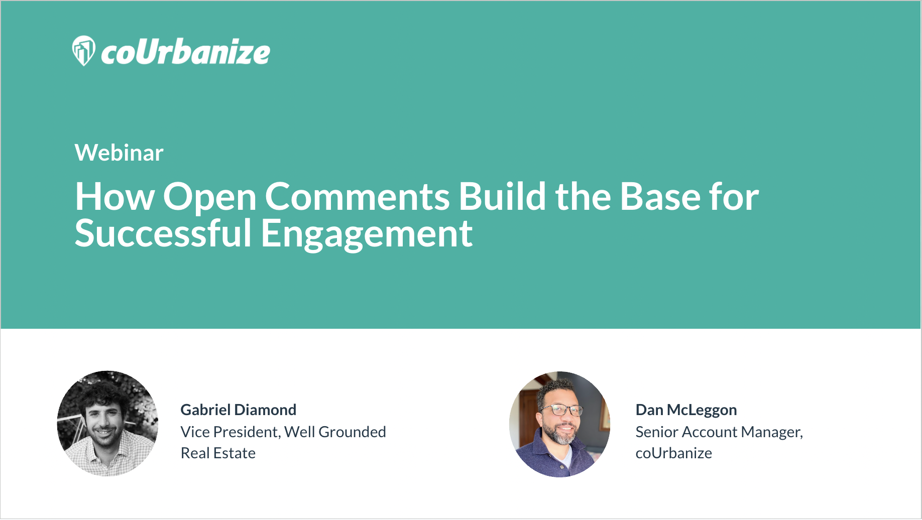 Webinar: How Open Comments Build the Base for Successful Engagement