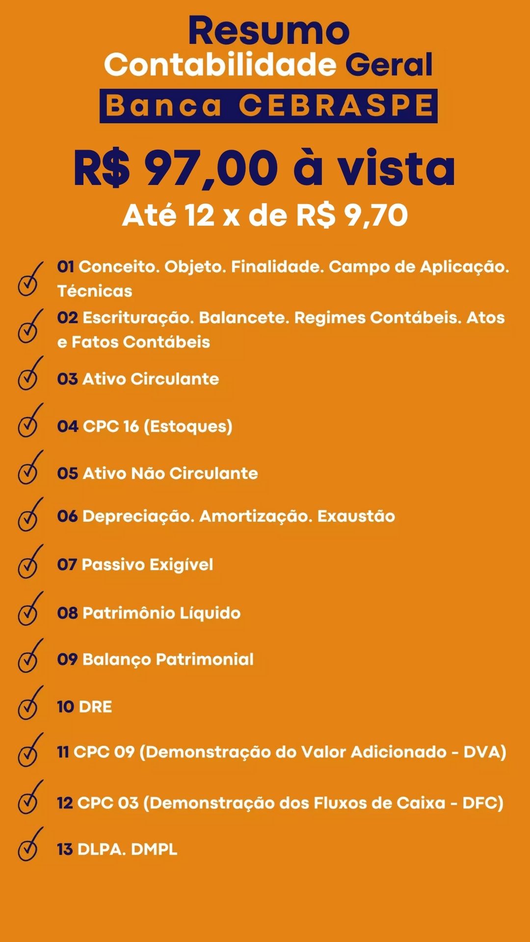 Resumos de Contabilidade para Concursos
