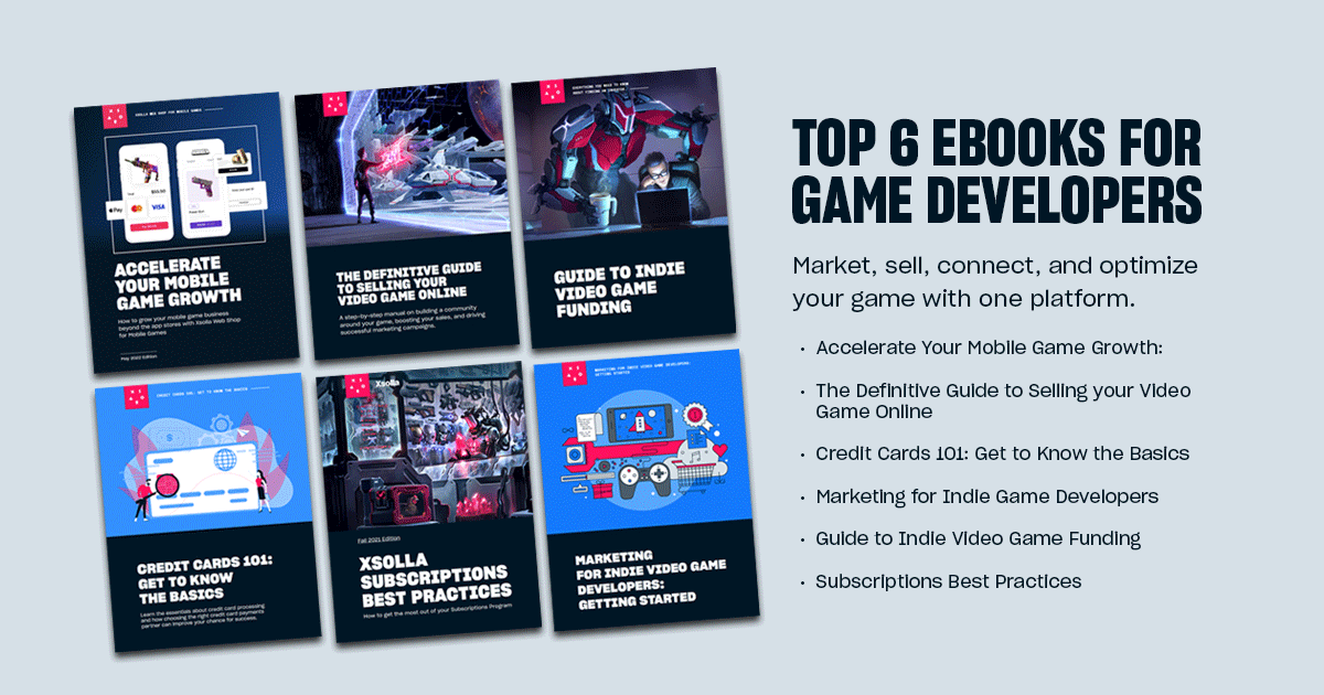 TOP 6 EBOOKS FOR GAME DEVELOPERS