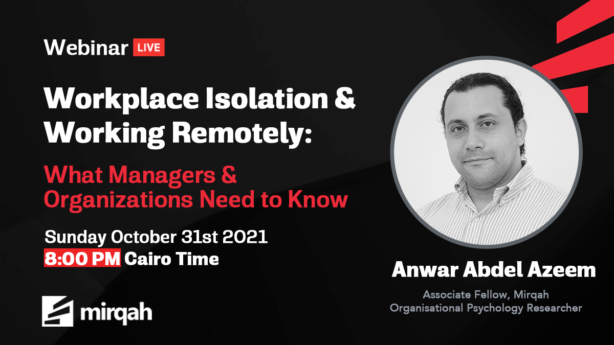 What Managers & Organizations Need to Know about Workplace Isolation ...