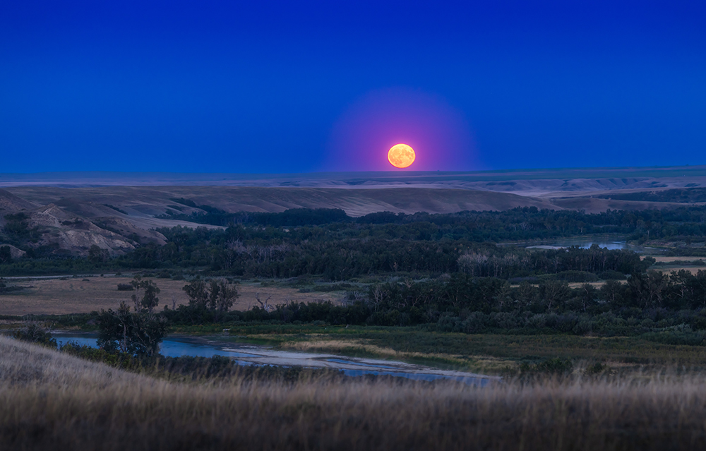 The Blue Supermoon of August