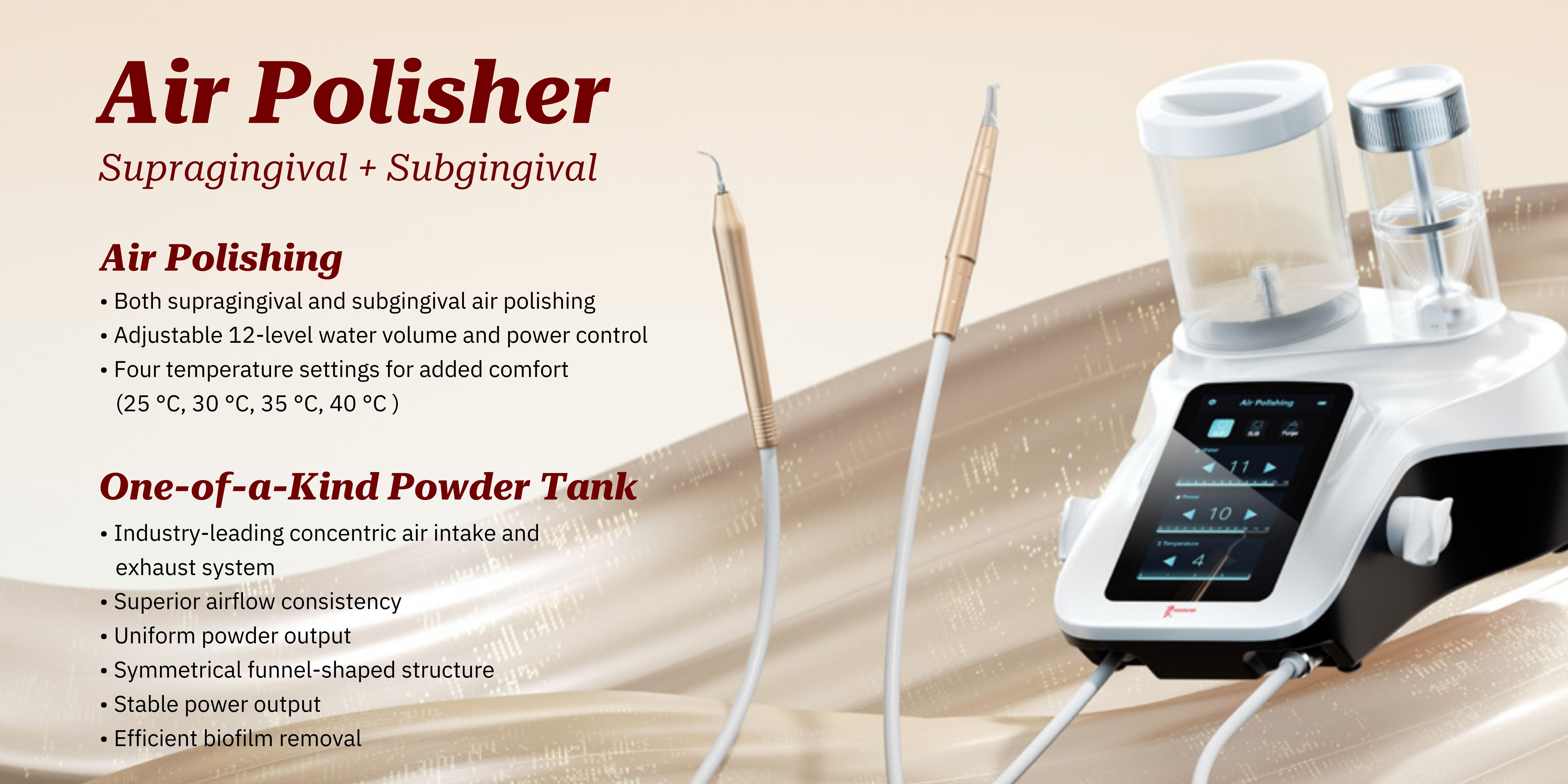 Oral Science - Woodpecker PT-B - Air Polisher & Ultrasonic Scaler