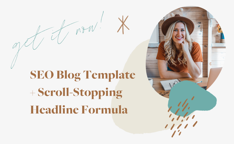 FREE SEO Blog Template + Headline Formula | Averi Melcher
