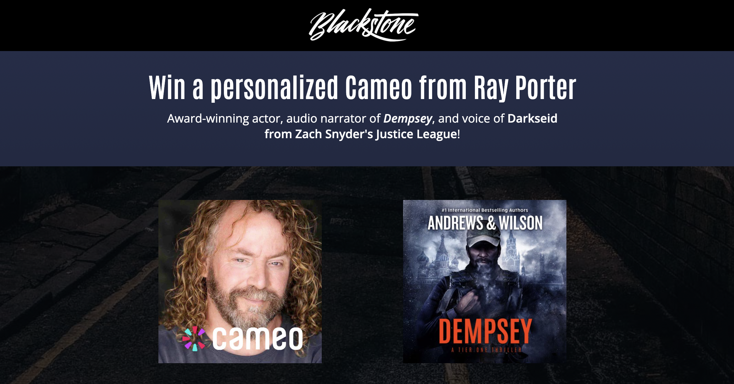 Win a FREE Cameo from Ray Porter, voice of Darkseid from Zach Snyder's ...