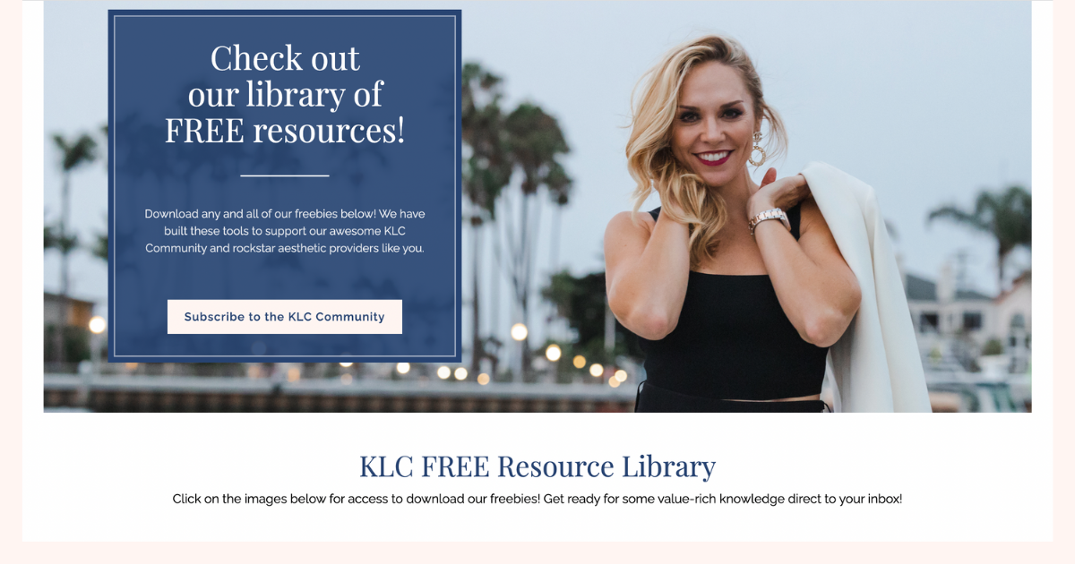 KLC FREE Resource Library
