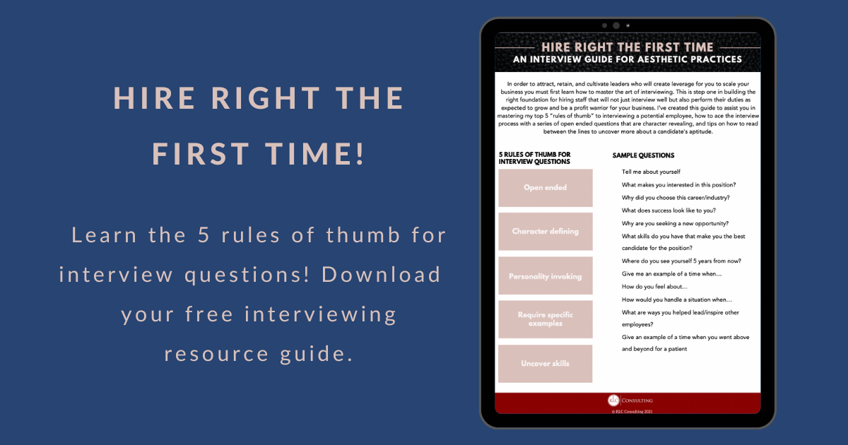 Hire Right the First Time!