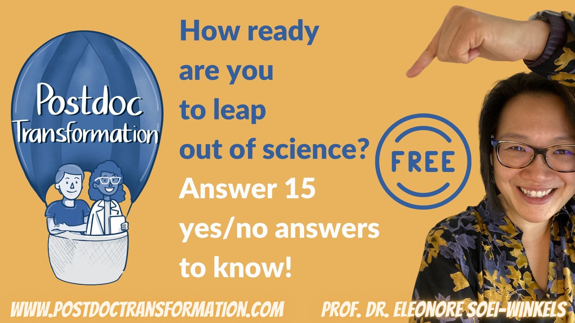 Are you ready to leap out of science?
