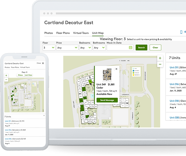 Send your map to Apartments.com