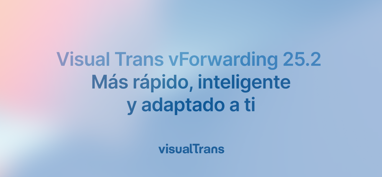 Presentación de Visual Trans vForwarding 25.2