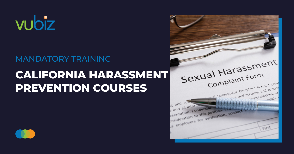 California Sexual Harassment Training