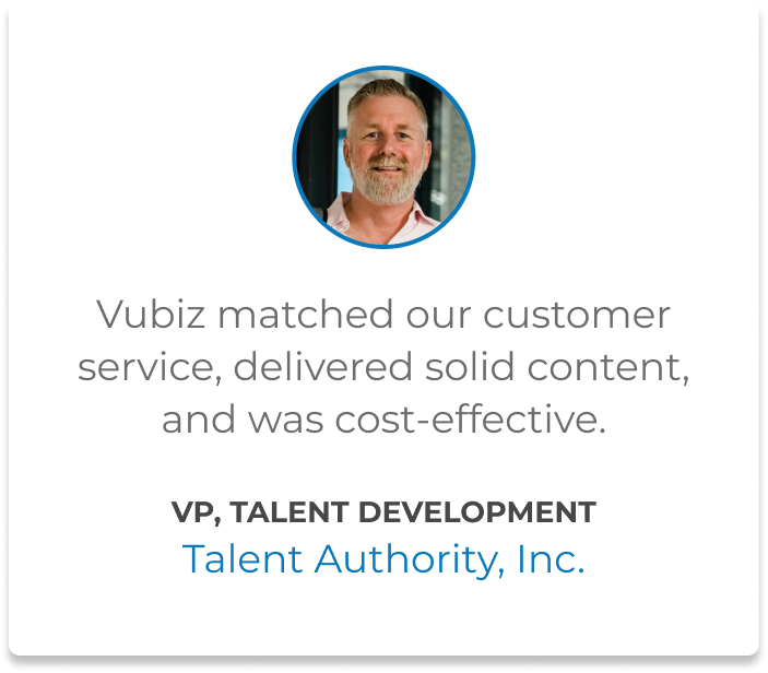 Request a demo of Vubiz's compliance training solutions!