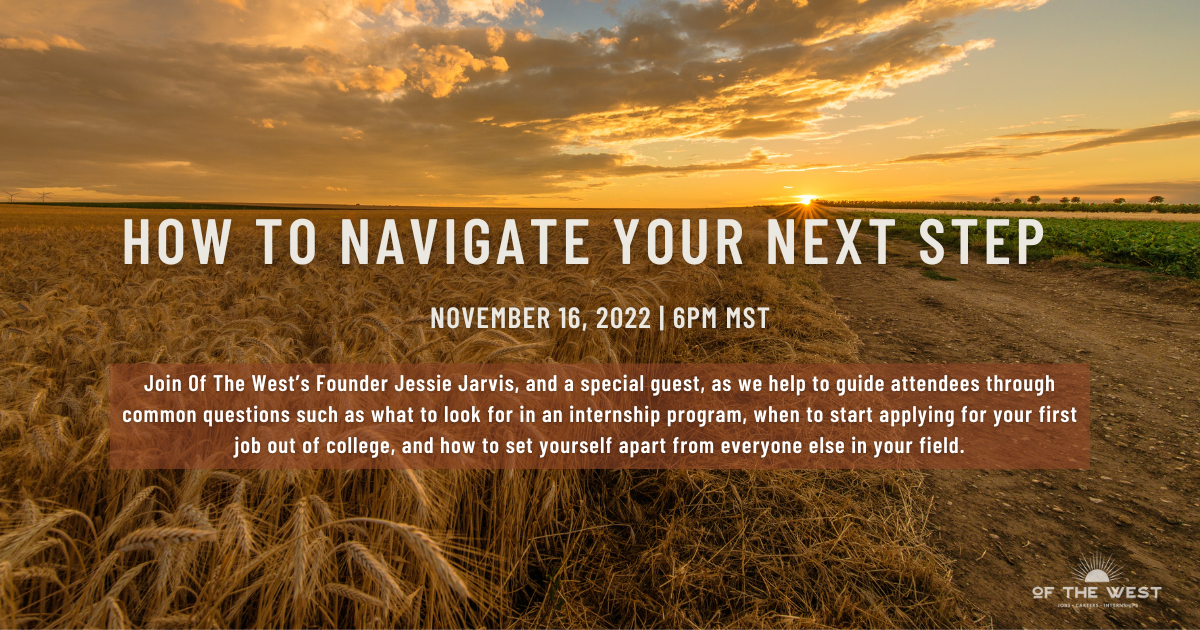 How To Navigate Your Next Step | Of The West