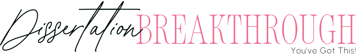 Waitlist | Dissertation Breakthrough