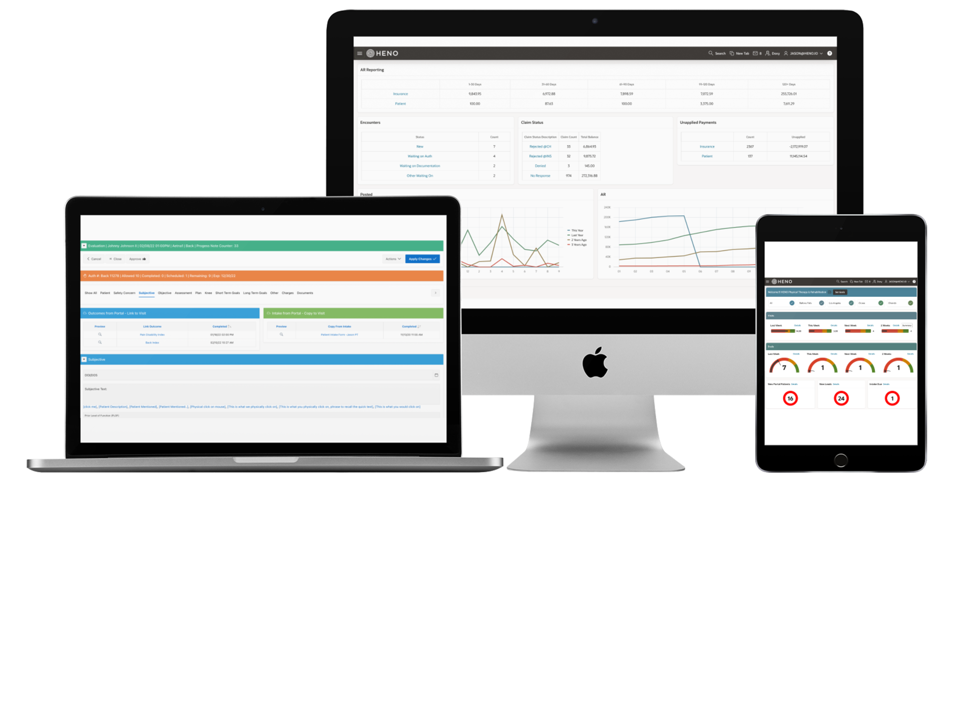 HENO Physical Therapy Software
