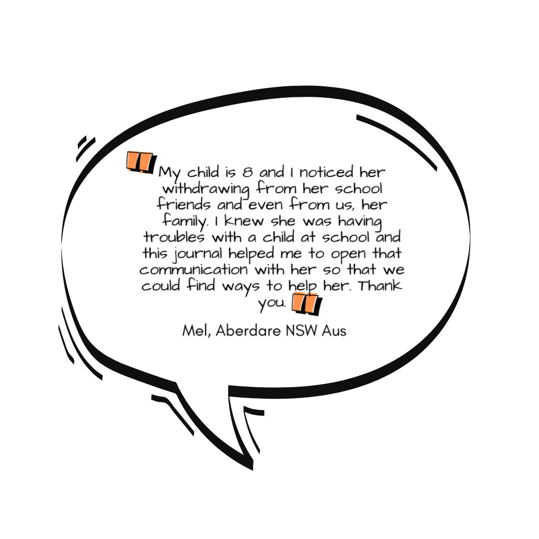 Bounce Back From Bullying Journal For Kids (Ages 8-11)