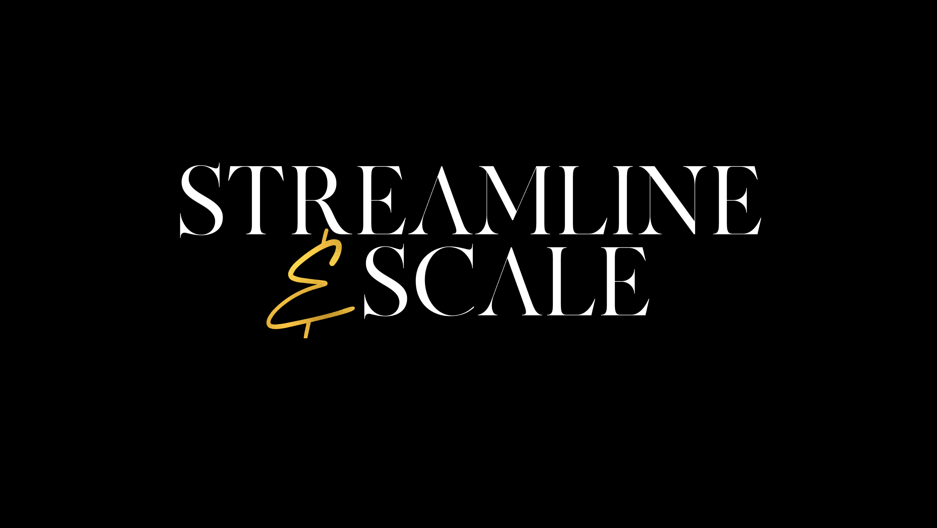 Streamline & Scale | Operations Management