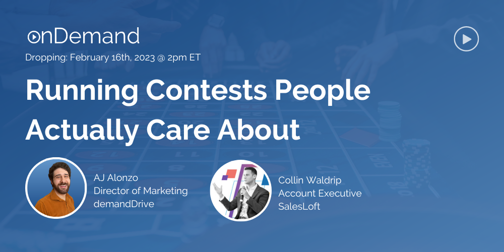 Running Contests People Actually Care About