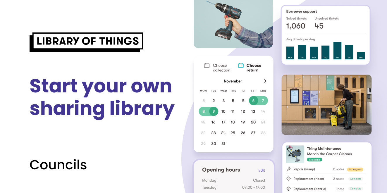 Start your own sharing library | Councils