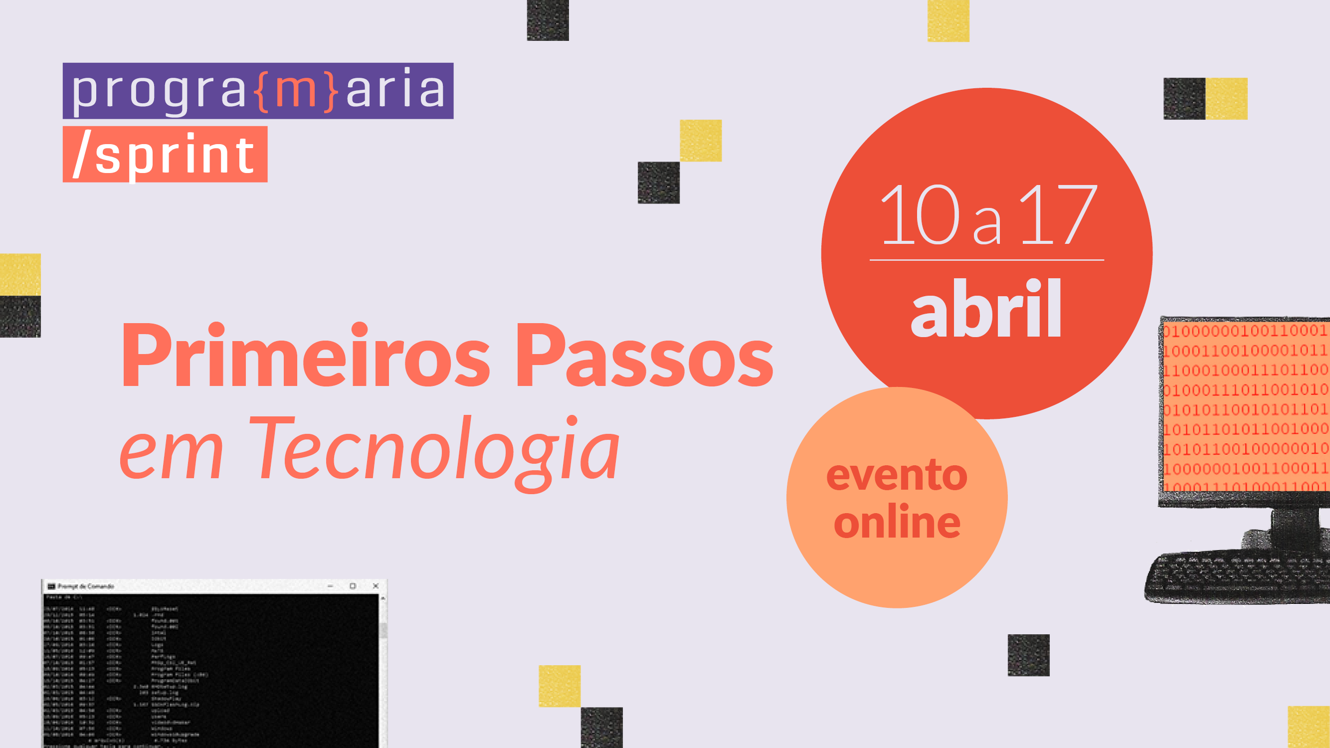 PrograMaria Sprint Primeiros Passos em Tecnologia