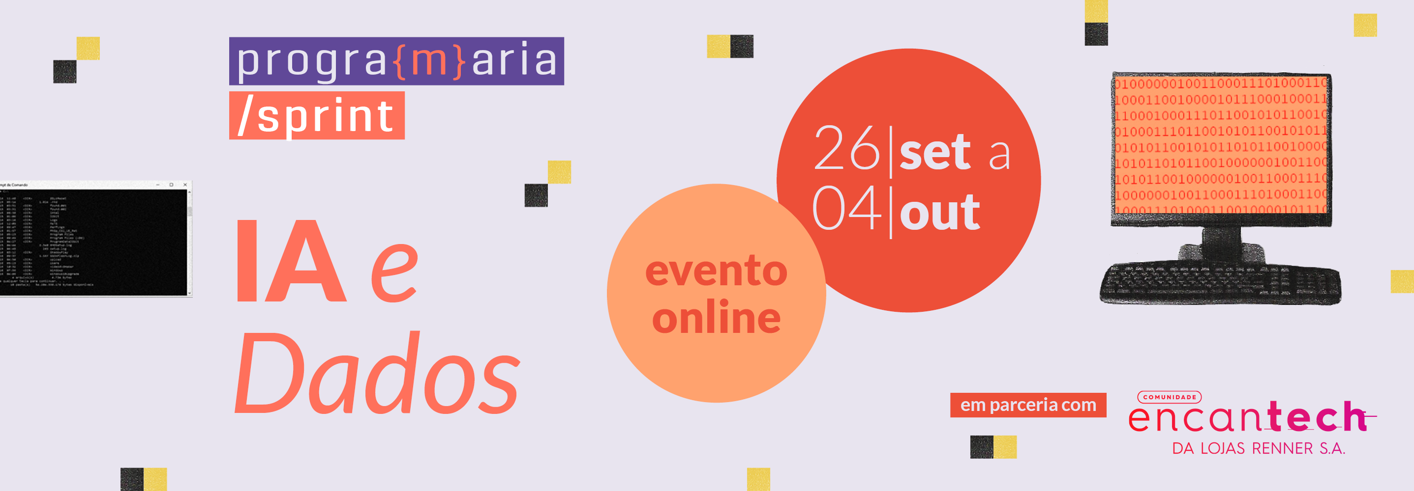 PrograMaria Sprint IA e Dados | Agenda