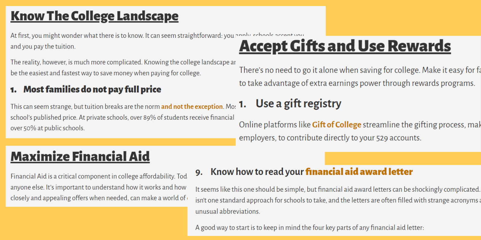 Saving for College & Paying for College Top Tips