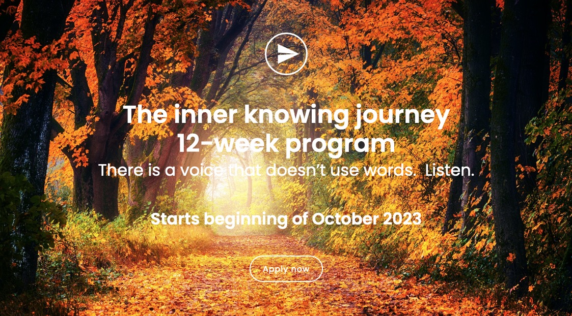 Inner Knowing Journey - a sustainable leadership journey
