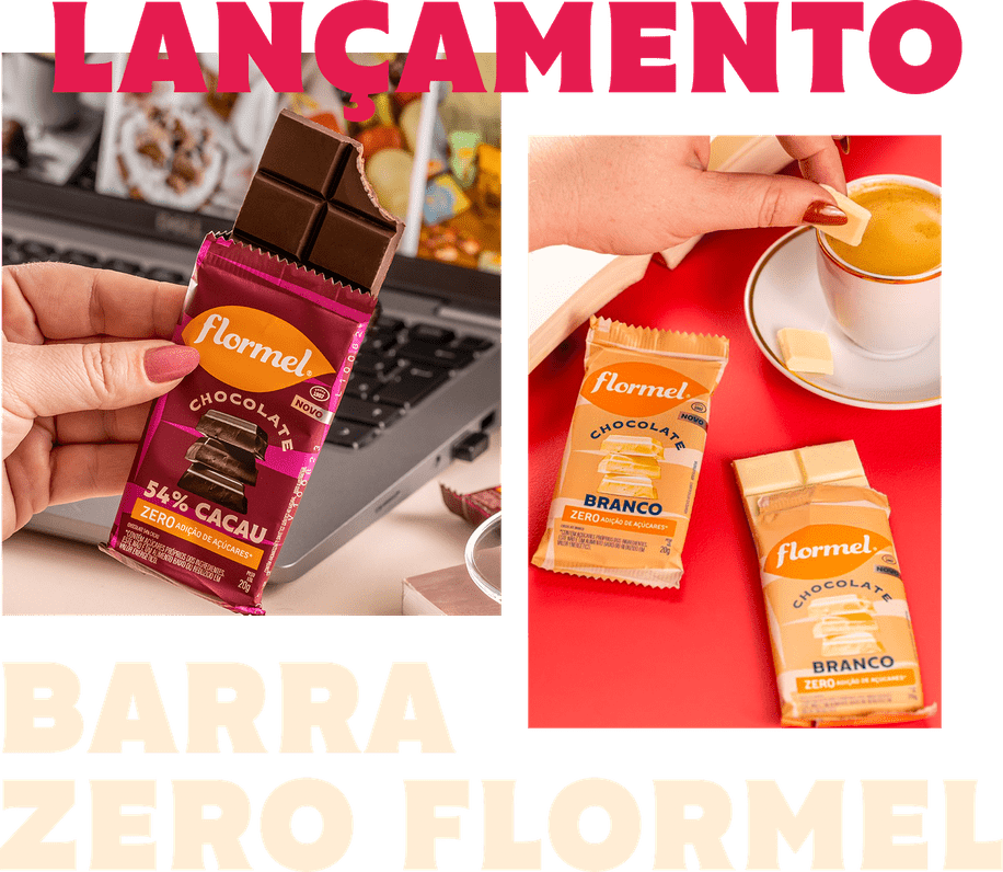 Lançamento Barras de Chocolate | Flormel
