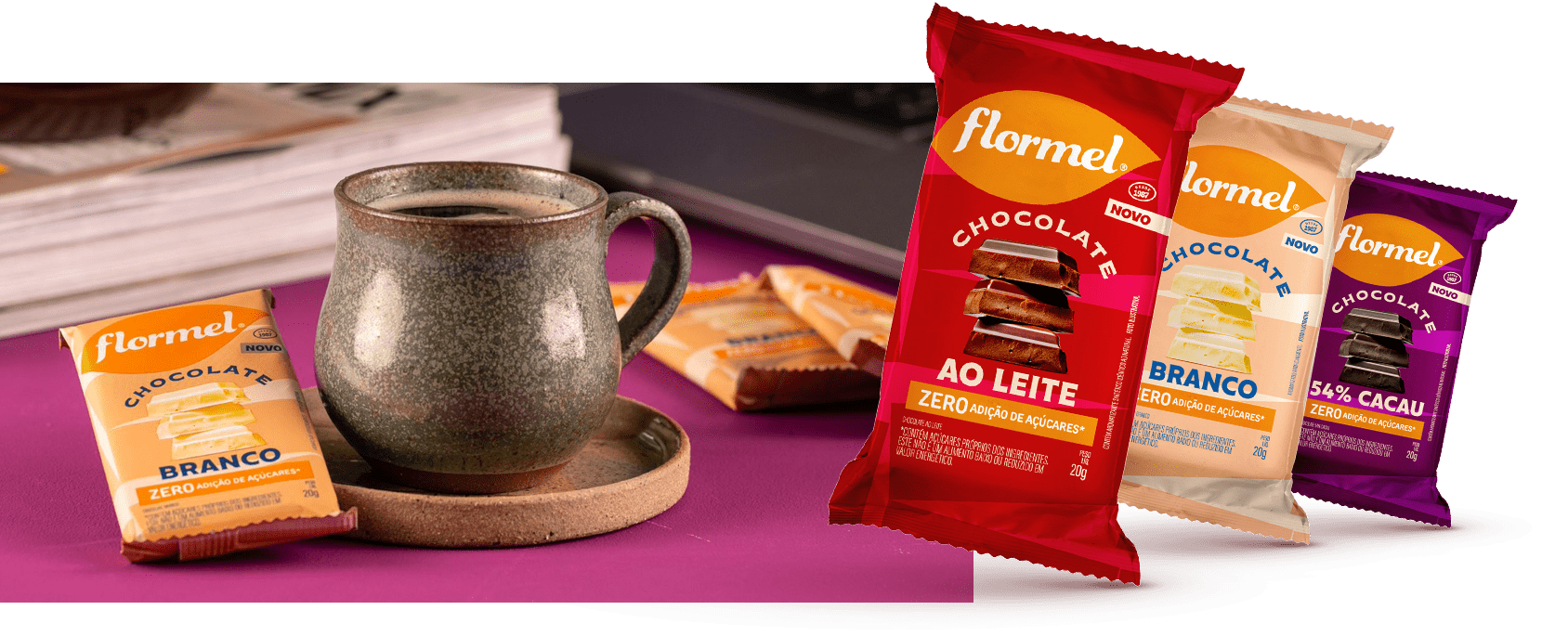 Lançamento Barras de Chocolate | Flormel