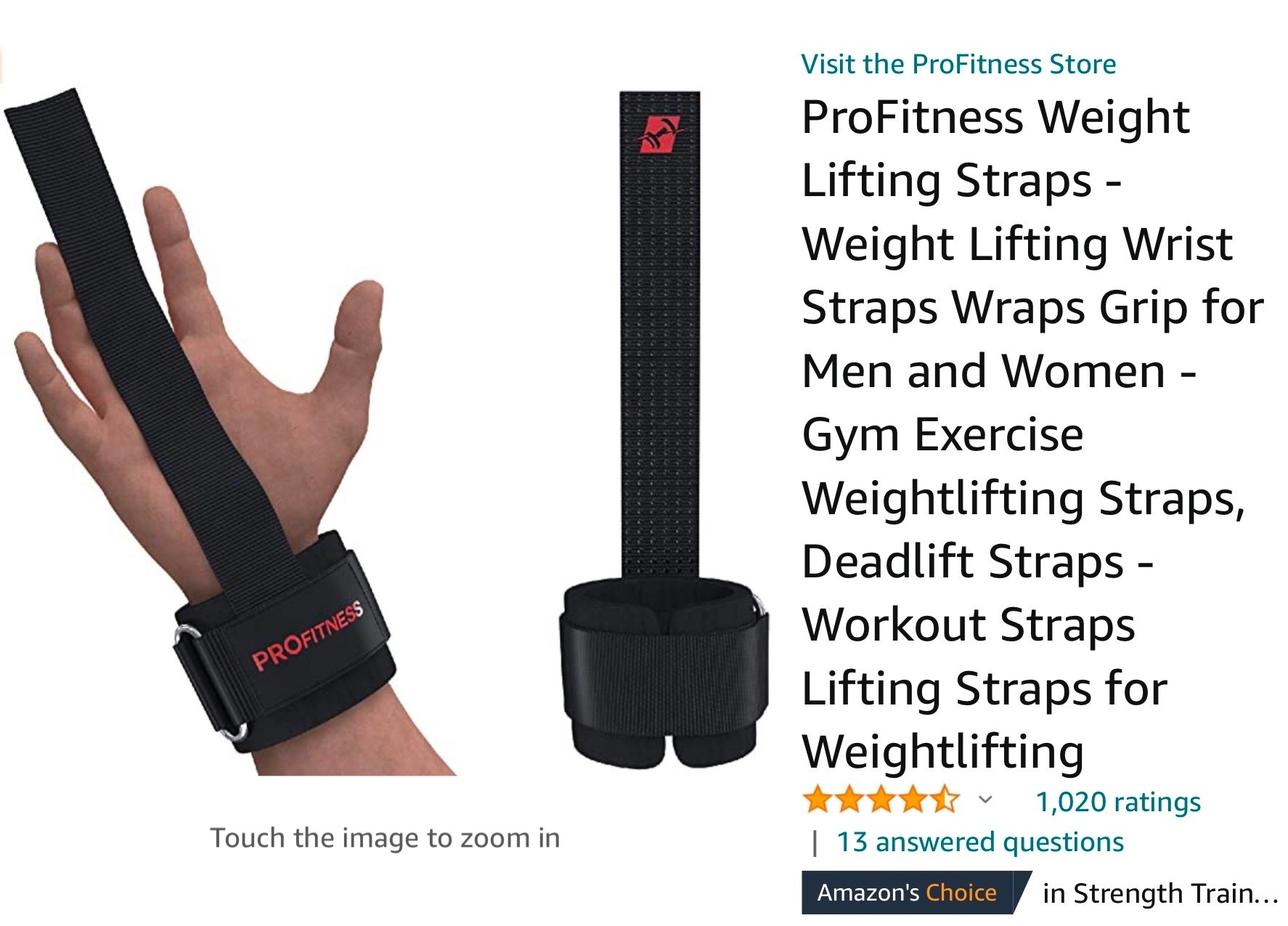 Best Grip-Assist Lifting Strap