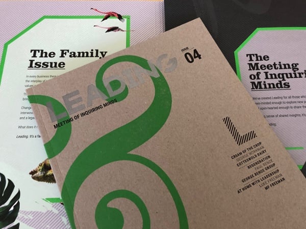 Issue 4 of Leading magazine: The Family Issue