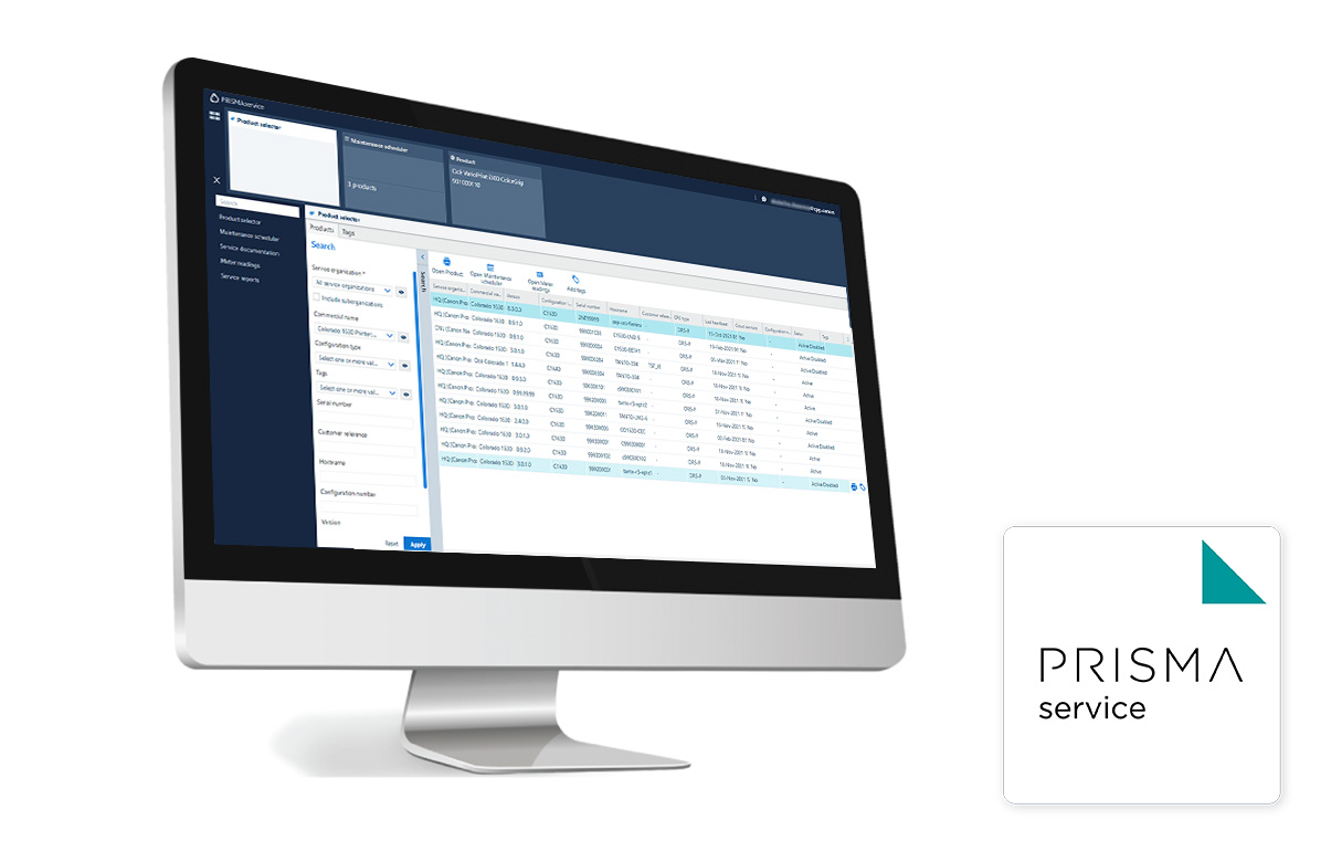 Управлявайте вашите широкоформатни машини с Canon PRISMA XL Suite