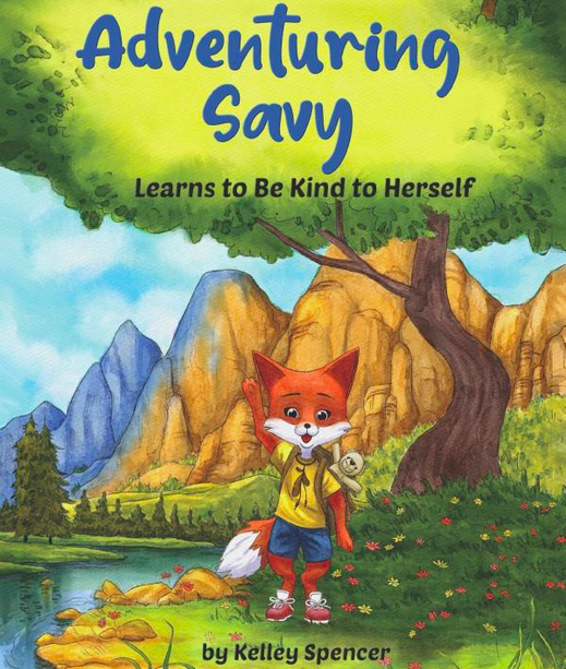 Savy the fox waving hi!
