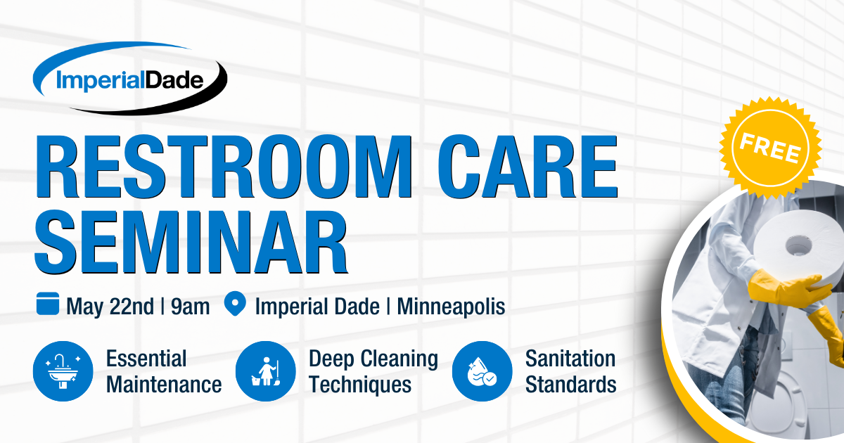 Free Professional Restroom Care Training Workshop in Minneapolis