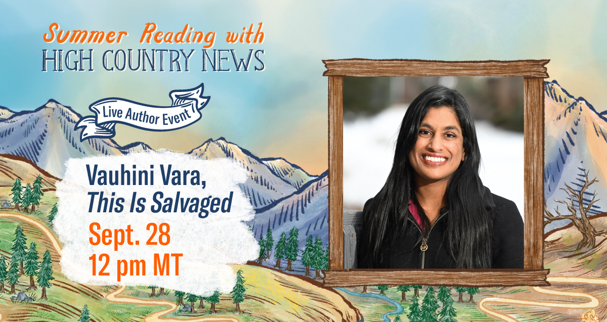 HCN Author Event: Vauhini Vara on This Is Salvaged