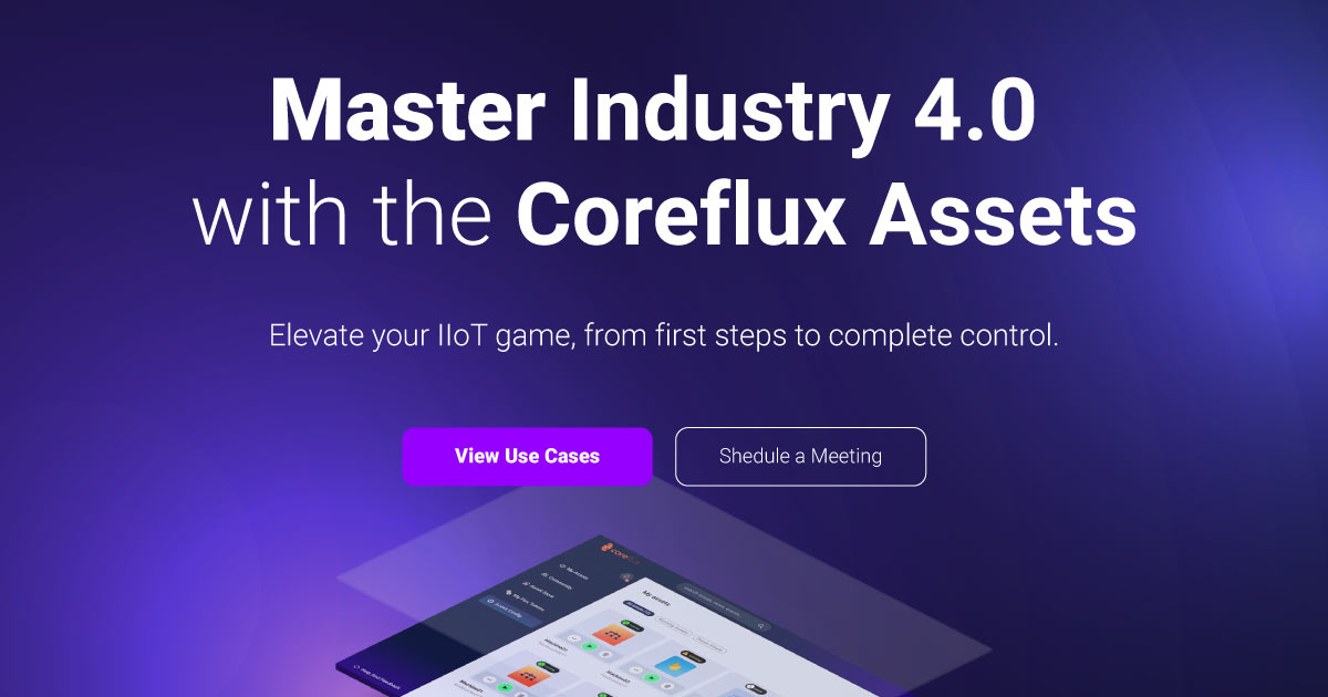 Coreflux Industry 4.0 & Use Cases
