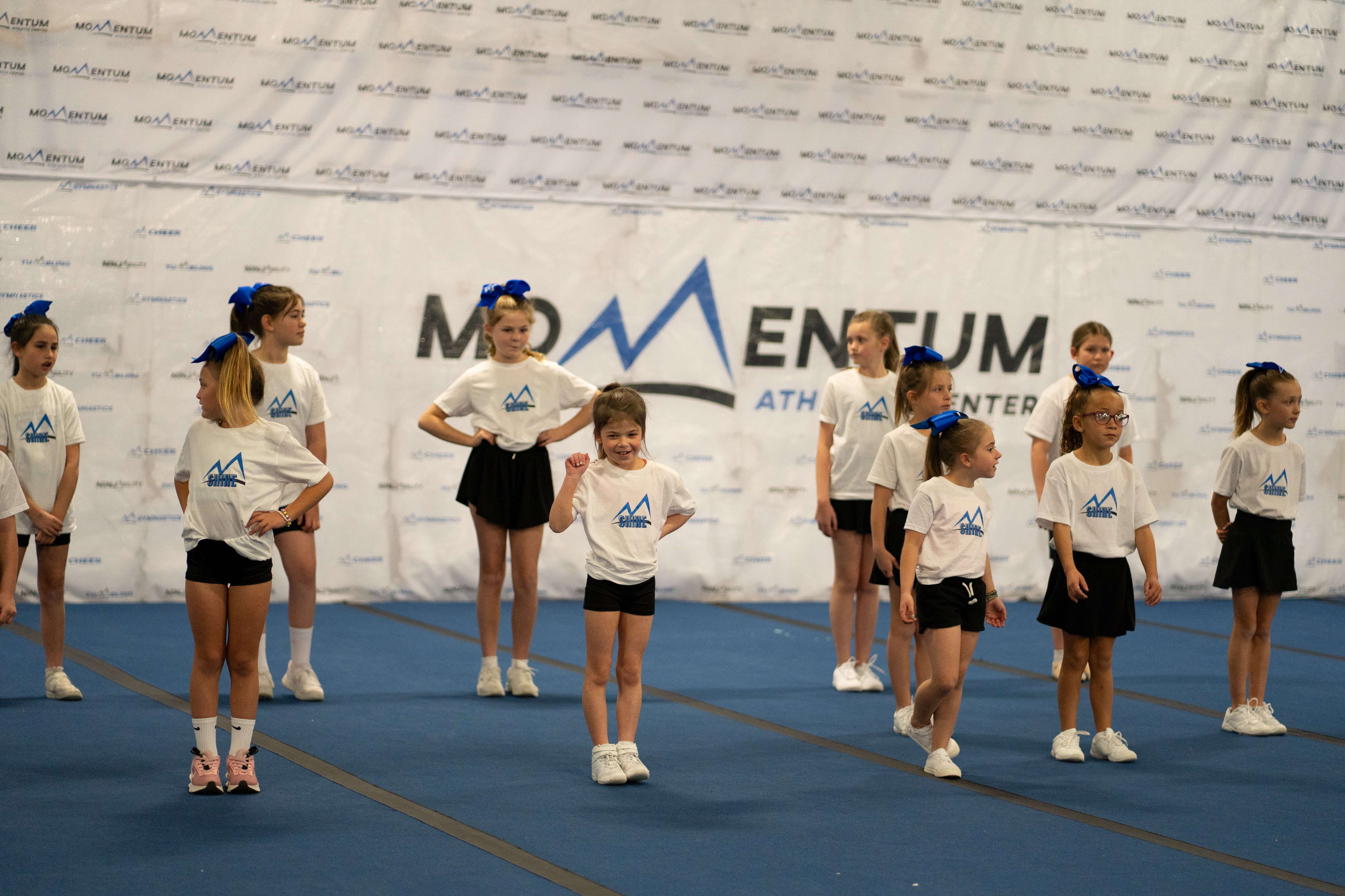 SHINE Rec Cheer at Momentum Athletic Center | Recreational Cheerleading ...