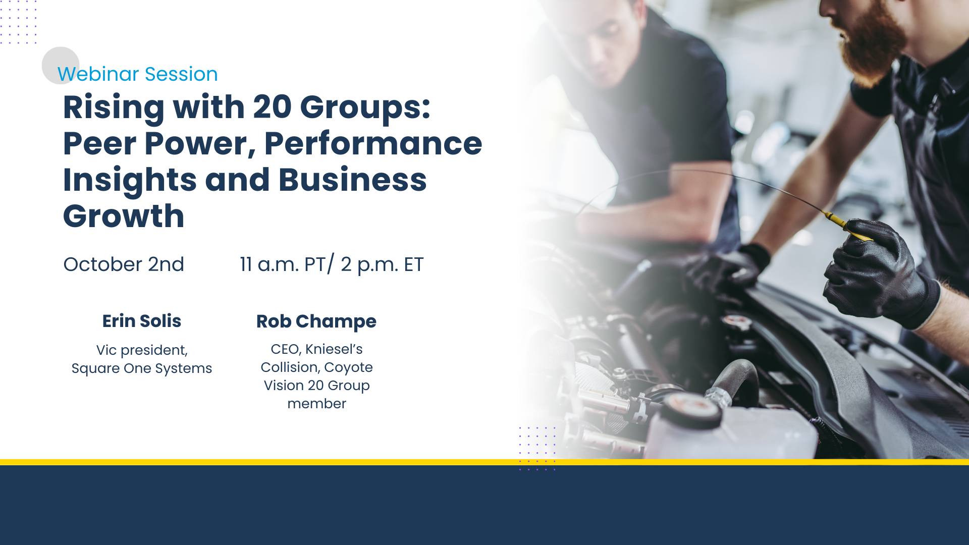 Rising with 20 Groups: Peer Power, Performance Insights and Business Growth