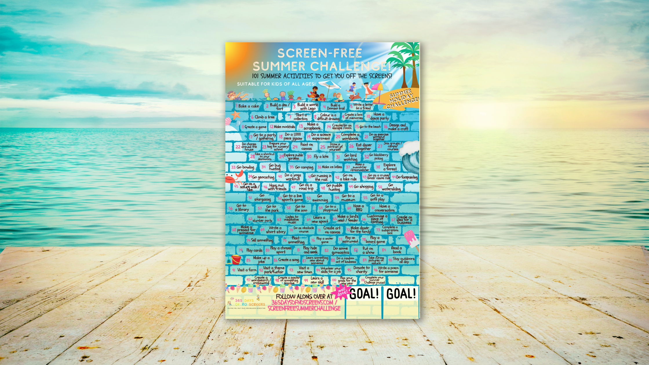 Join the Screen-Free Summer Challenge and grab your FREE reward chart now!