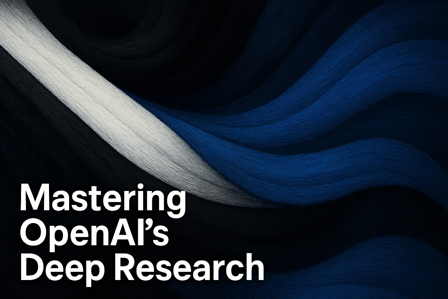 Mastering OpenAI's Deep Research Webinar